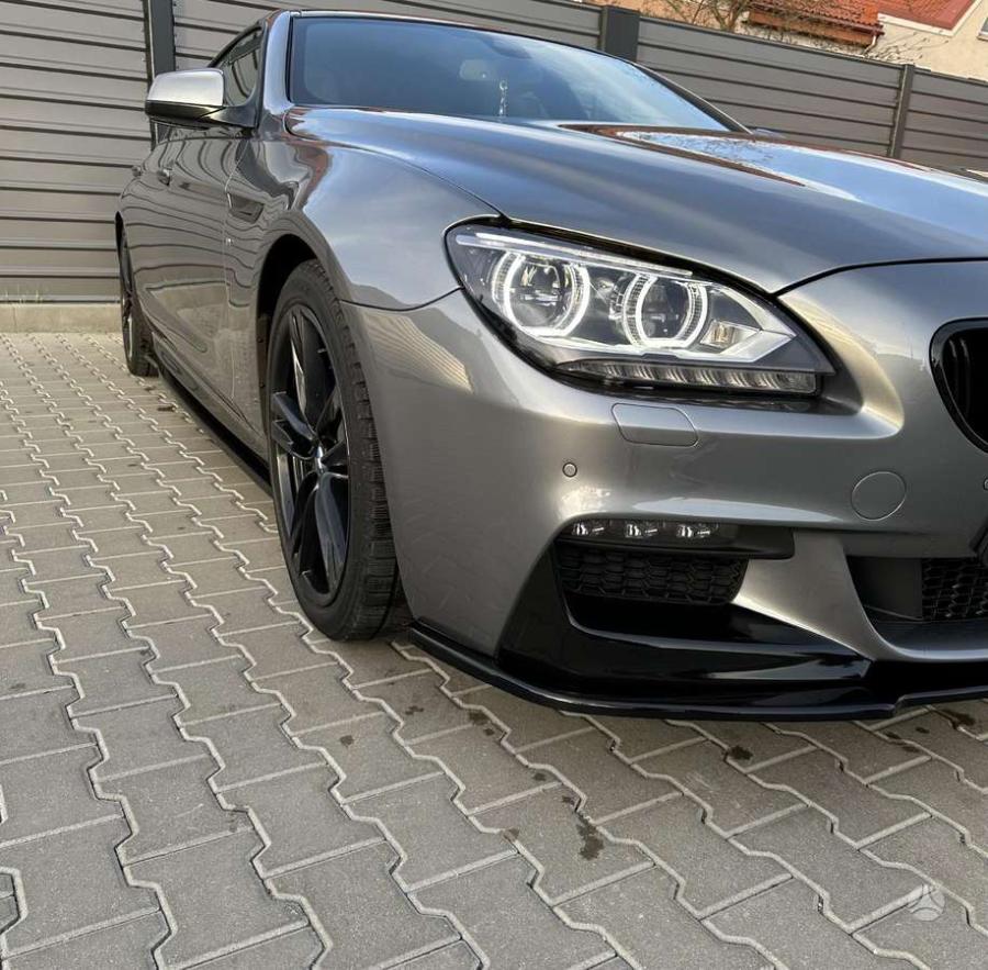 Pelēks BMW 640 Gran Coupe 2013 Klaipėda, ar dzinēja tilpumu 2.99 L un nobraukumu 287 tūkst. km par 19400 €, foto 4 vietnē AUTOMOTO.COM.LV