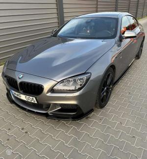 Pelēks BMW 640 Gran Coupe 2013 Klaipėda, ar dzinēja tilpumu 2.99 L un nobraukumu 287 tūkst. km par 19400 €, foto 5 vietnē AUTOMOTO.COM.LV