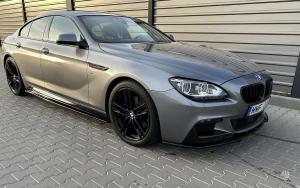 Pelēks BMW 640 Gran Coupe 2013 Klaipėda, ar dzinēja tilpumu 2.99 L un nobraukumu 287 tūkst. km par 19400 €, foto 7 vietnē AUTOMOTO.COM.LV