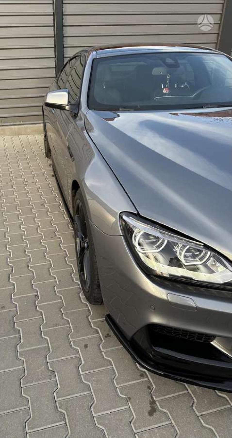 Pelēks BMW 640 Gran Coupe 2013 Klaipėda, ar dzinēja tilpumu 2.99 L un nobraukumu 287 tūkst. km par 19400 €, foto 8 vietnē AUTOMOTO.COM.LV