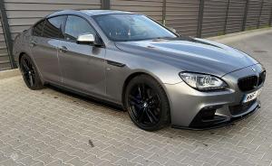 Pelēks BMW 640 Gran Coupe 2013 Klaipėda, ar dzinēja tilpumu 2.99 L un nobraukumu 287 tūkst. km par 19400 €, foto 9 vietnē AUTOMOTO.COM.LV