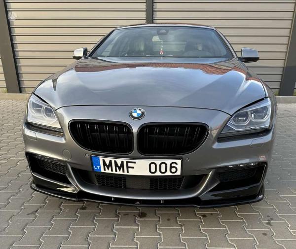 Pelēks BMW 640 Gran Coupe 2013 Klaipėda, ar dzinēja tilpumu 2.99 L un nobraukumu 287 tūkst. km par 19400 €, foto 10 vietnē AUTOMOTO.COM.LV