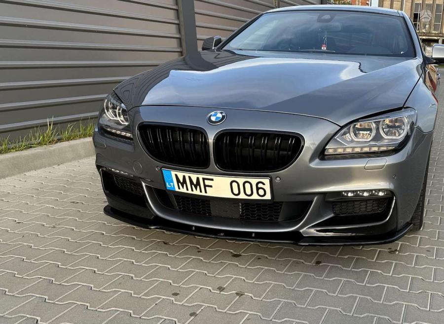 Pelēks BMW 640 Gran Coupe 2013 Klaipėda, ar dzinēja tilpumu 2.99 L un nobraukumu 287 tūkst. km par 19400 €, foto 11 vietnē AUTOMOTO.COM.LV