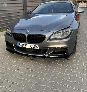 Pelēks BMW 640 Gran Coupe 2013 Klaipėda, ar dzinēja tilpumu 2.99 L un nobraukumu 287 tūkst. km par 19400 €, foto 14 vietnē AUTOMOTO.COM.LV