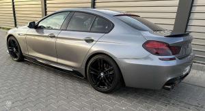 Pelēks BMW 640 Gran Coupe 2013 Klaipėda, ar dzinēja tilpumu 2.99 L un nobraukumu 287 tūkst. km par 19400 €, foto 15 vietnē AUTOMOTO.COM.LV