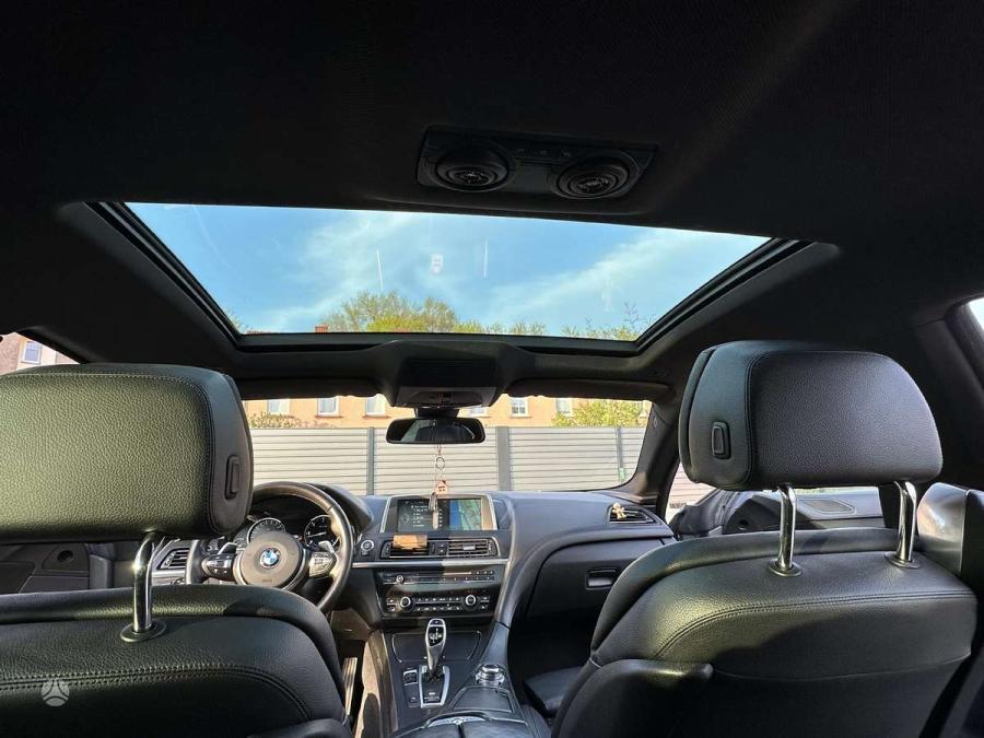 Pelēks BMW 640 Gran Coupe 2013 Klaipėda, ar dzinēja tilpumu 2.99 L un nobraukumu 287 tūkst. km par 19400 €, foto 23 vietnē AUTOMOTO.COM.LV
