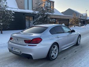 Grey BMW 640 Gran Coupe 2014 in Vilnius, with an engine capacity of 2.98 L and mileage of 169 thousand km for 12800 €, photo 5 on AUTOMOTO.COM.LV