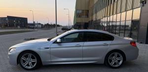 Pelēks BMW 640 Gran Coupe 2014 Viļņa, ar dzinēja tilpumu 2.98 L un nobraukumu 181 tūkst. km par 14666 €, foto 3 vietnē AUTOMOTO.COM.LV