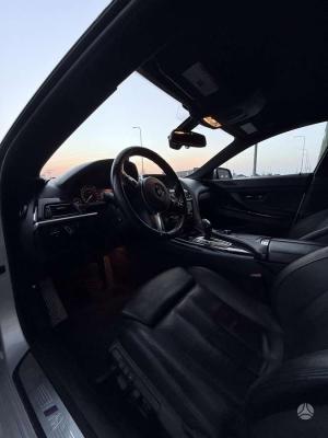 Pelēks BMW 640 Gran Coupe 2014 Viļņa, ar dzinēja tilpumu 2.98 L un nobraukumu 181 tūkst. km par 14666 €, foto 8 vietnē AUTOMOTO.COM.LV