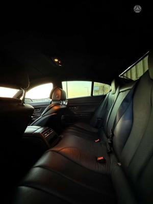Pelēks BMW 640 Gran Coupe 2014 Viļņa, ar dzinēja tilpumu 2.98 L un nobraukumu 181 tūkst. km par 14666 €, foto 9 vietnē AUTOMOTO.COM.LV