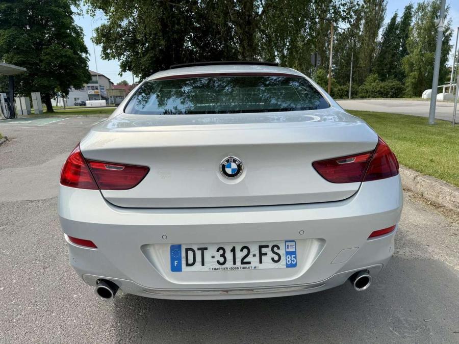 Pelēks BMW 640 Gran Coupe 2015 Tauragė, ar dzinēja tilpumu 2.99 L un nobraukumu 280 tūkst. km par 14999 €, foto 10 vietnē AUTOMOTO.COM.LV