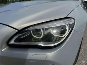 Pelēks BMW 640 Gran Coupe 2015 Tauragė, ar dzinēja tilpumu 2.99 L un nobraukumu 280 tūkst. km par 14999 €, foto 11 vietnē AUTOMOTO.COM.LV