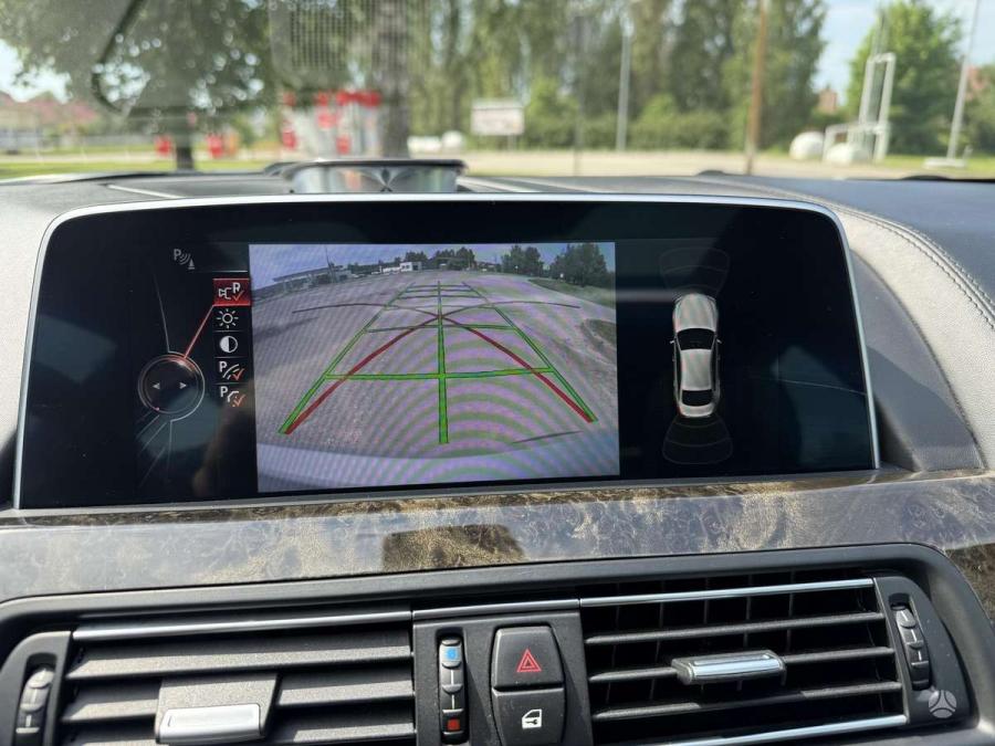 Pelēks BMW 640 Gran Coupe 2015 Tauragė, ar dzinēja tilpumu 2.99 L un nobraukumu 280 tūkst. km par 14999 €, foto 29 vietnē AUTOMOTO.COM.LV