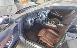 Pelēks BMW 640 Gran Coupe 2014 Kauņa, ar dzinēja tilpumu 3.00 L un nobraukumu 176 tūkst. km par 14600 €, foto 6 vietnē AUTOMOTO.COM.LV