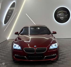 Sarkans BMW 640 Gran Coupe 2013 Marijampole, ar dzinēja tilpumu 2.99 L un nobraukumu 278 tūkst. km par 15650 €, foto 44 vietnē AUTOMOTO.COM.LV
