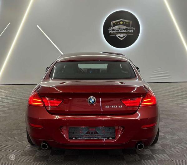Красный БМВ 640 Gran Coupe 2013 в Мариямполе, объемом двигателя 2.99 л и пробегом 278 тыс. км за 15650 €, фото 9 на AUTOMOTO.COM.LV