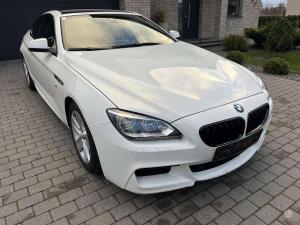 White BMW 640 Gran Coupe 2013 in Kaunas, with an engine capacity of 2.98 L and mileage of 194 thousand km for 10700 €, photo  on AUTOMOTO.COM.LV