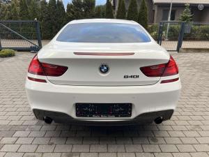 White BMW 640 Gran Coupe 2013 in Kaunas, with an engine capacity of 2.98 L and mileage of 194 thousand km for 10700 €, photo 5 on AUTOMOTO.COM.LV
