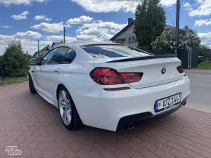 White BMW 640 Gran Coupe 2013 in Kaunas, with an engine capacity of 3.00 L and mileage of 152 thousand km for 13999 €, photo 5 on AUTOMOTO.COM.LV