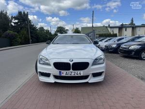 White BMW 640 Gran Coupe 2013 in Kaunas, with an engine capacity of 3.00 L and mileage of 152 thousand km for 13999 €, photo 6 on AUTOMOTO.COM.LV