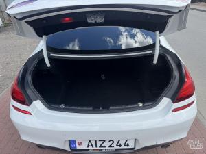 White BMW 640 Gran Coupe 2013 in Kaunas, with an engine capacity of 3.00 L and mileage of 152 thousand km for 13999 €, photo 10 on AUTOMOTO.COM.LV
