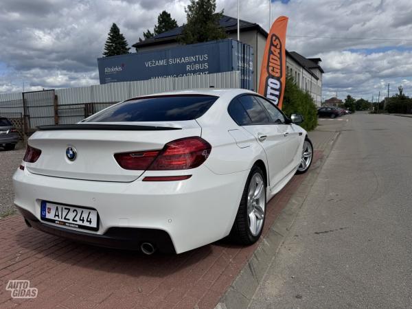 Balts BMW 640 Gran Coupe 2013 Kauņa, ar dzinēja tilpumu 3.00 L un nobraukumu 152 tūkst. km par 13399 €, foto 3 vietnē AUTOMOTO.COM.LV