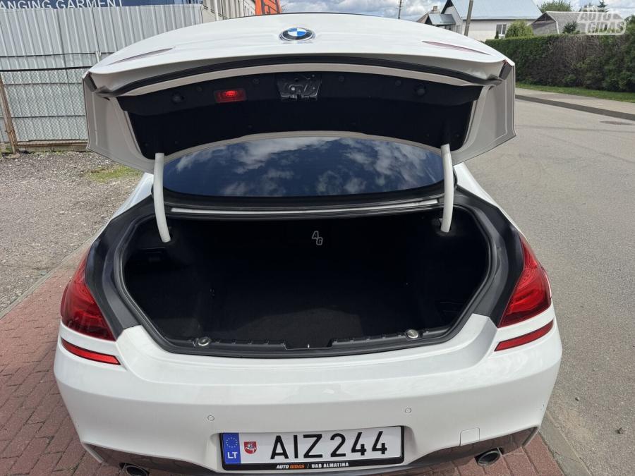 Белый БМВ 640 Gran Coupe 2013 в Каунас, объемом двигателя 3.00 л и пробегом 152 тыс. км за 13399 €, фото 6 на AUTOMOTO.COM.LV