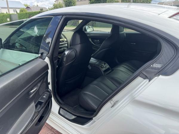 Balts BMW 640 Gran Coupe 2013 Kauņa, ar dzinēja tilpumu 3.00 L un nobraukumu 152 tūkst. km par 13399 €, foto 6 vietnē AUTOMOTO.COM.LV