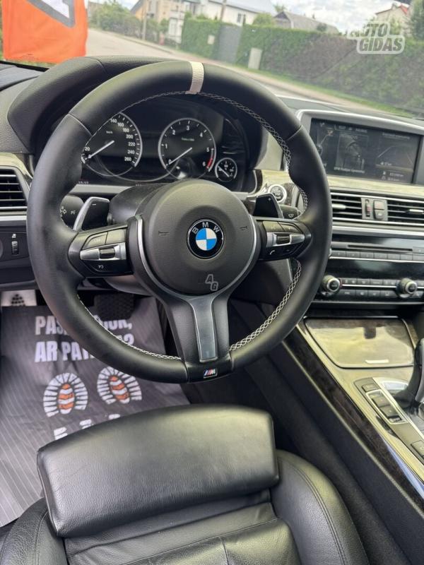 Balts BMW 640 Gran Coupe 2013 Kauņa, ar dzinēja tilpumu 3.00 L un nobraukumu 152 tūkst. km par 13399 €, foto 10 vietnē AUTOMOTO.COM.LV