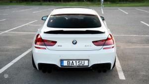 White BMW 640 Gran Coupe 2016 in Klaipeda, with an engine capacity of 2.98 L and mileage of 109 thousand km for 21000 €, photo 10 on AUTOMOTO.COM.LV