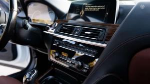 White BMW 640 Gran Coupe 2016 in Klaipeda, with an engine capacity of 2.98 L and mileage of 109 thousand km for 21000 €, photo 26 on AUTOMOTO.COM.LV