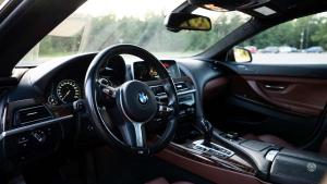 White BMW 640 Gran Coupe 2016 in Klaipeda, with an engine capacity of 2.98 L and mileage of 109 thousand km for 21000 €, photo 31 on AUTOMOTO.COM.LV