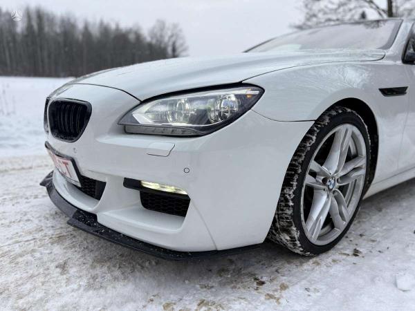White BMW 640 Gran Coupe 2013 in Kaisiadorys, with an engine capacity of 3.00 L and mileage of 200 thousand km for 12200 €, photo 9 on AUTOMOTO.COM.LV
