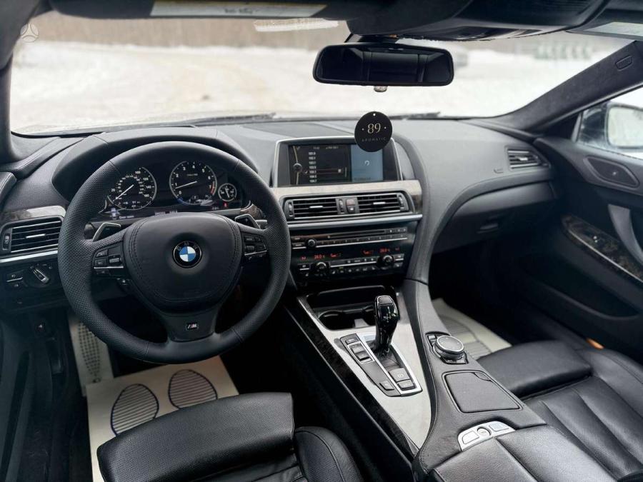Balts BMW 640 Gran Coupe 2013 Kaišiadorys, ar dzinēja tilpumu 3.00 L un nobraukumu 200 tūkst. km par 12200 €, foto 17 vietnē AUTOMOTO.COM.LV