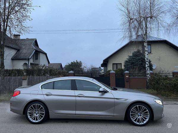 Dzeltens BMW 640 Gran Coupe 2015 Kauņa, ar dzinēja tilpumu 3.00 L un nobraukumu 187 tūkst. km par 21500 €, foto 7 vietnē AUTOMOTO.COM.LV