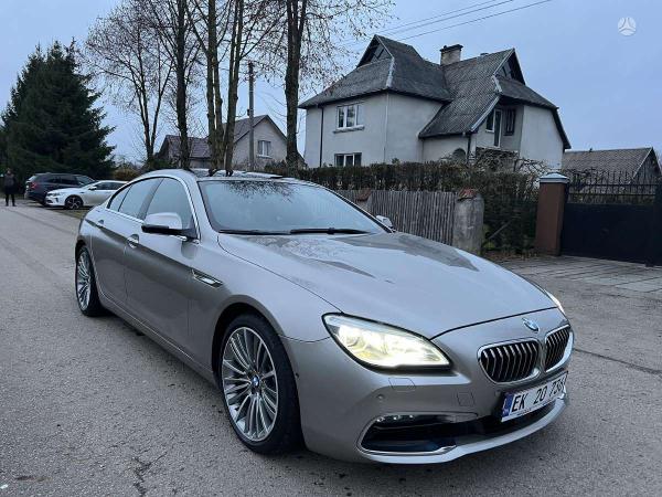 Dzeltens BMW 640 Gran Coupe 2015 Kauņa, ar dzinēja tilpumu 3.00 L un nobraukumu 187 tūkst. km par 21500 €, foto 8 vietnē AUTOMOTO.COM.LV
