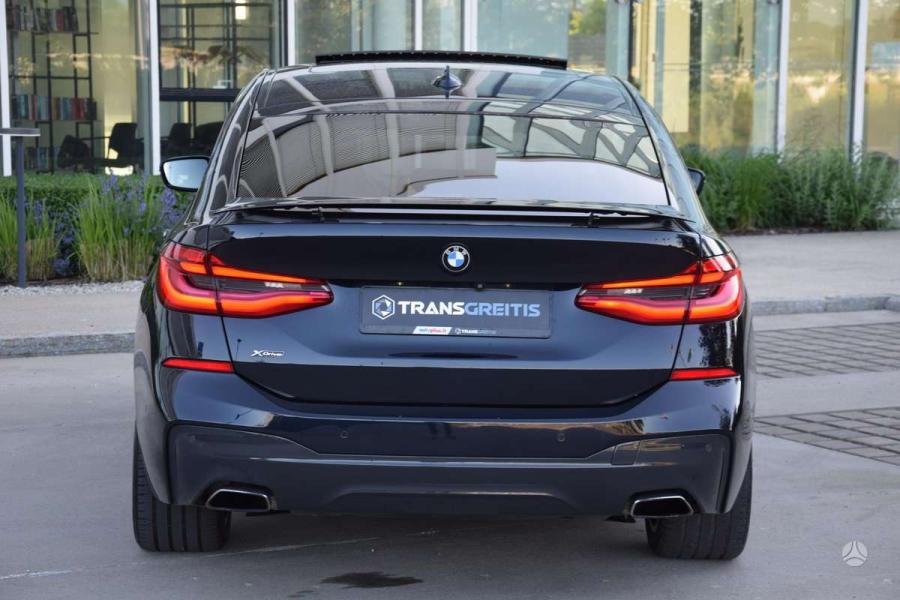 Melns BMW 640 Gran Turismo 2018 Viļņa, ar dzinēja tilpumu 3.00 L un nobraukumu 195 tūkst. km par 25200 €, foto 8 vietnē AUTOMOTO.COM.LV
