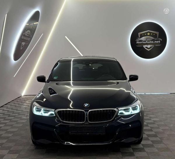 Black BMW 640 Gran Turismo 2018 in Marijampole, with an engine capacity of 2.99 L and mileage of 243 thousand km for 24999 €, photo 5 on AUTOMOTO.COM.LV