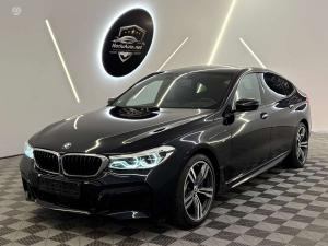 Black BMW 640 Gran Turismo 2018 in Marijampole, with an engine capacity of 2.99 L and mileage of 243 thousand km for 24999 €, photo 7 on AUTOMOTO.COM.LV