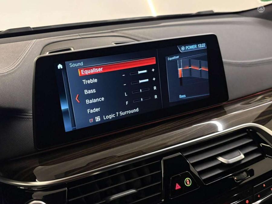 Black BMW 640 Gran Turismo 2018 in Marijampole, with an engine capacity of 2.99 L and mileage of 243 thousand km for 24999 €, photo 14 on AUTOMOTO.COM.LV