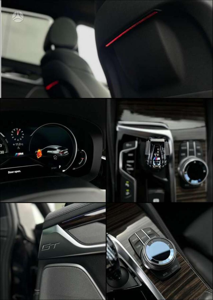 Черный БМВ 640 Gran Turismo 2019 в Каунас, объемом двигателя 3.00 л и пробегом 88 тыс. км за 29500 €, фото 36 на AUTOMOTO.COM.LV