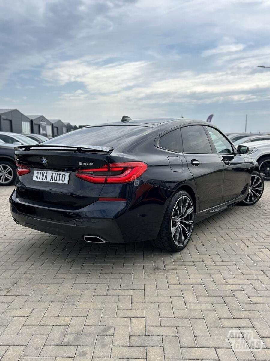 Черный БМВ 640 Gran Turismo 2019 в Каунас, объемом двигателя 3.00 л и пробегом 88 тыс. км за 29999 €, фото 10 на AUTOMOTO.COM.LV