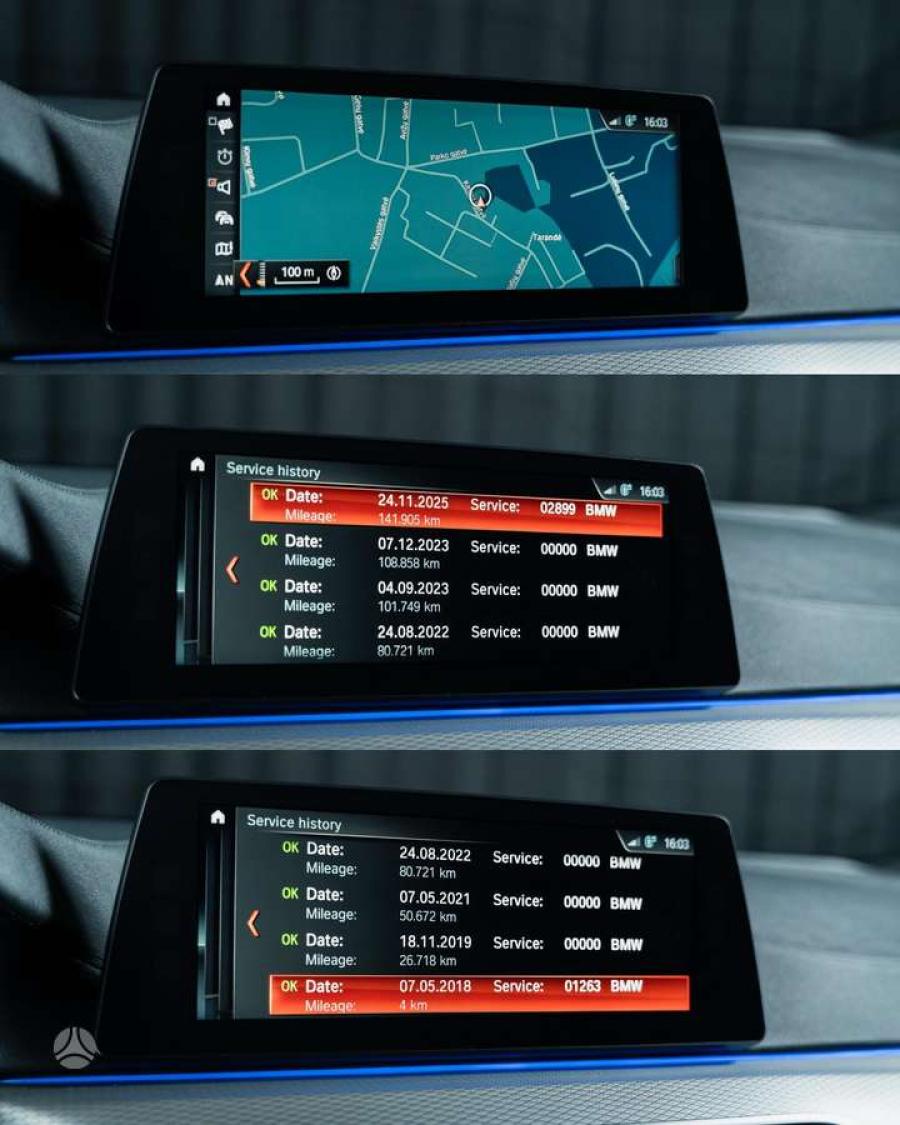 Синий БМВ 640 Gran Turismo 2018 в Вильнюс, объемом двигателя 2.99 л и пробегом 144 тыс. км за 29000 €, фото 33 на AUTOMOTO.COM.LV