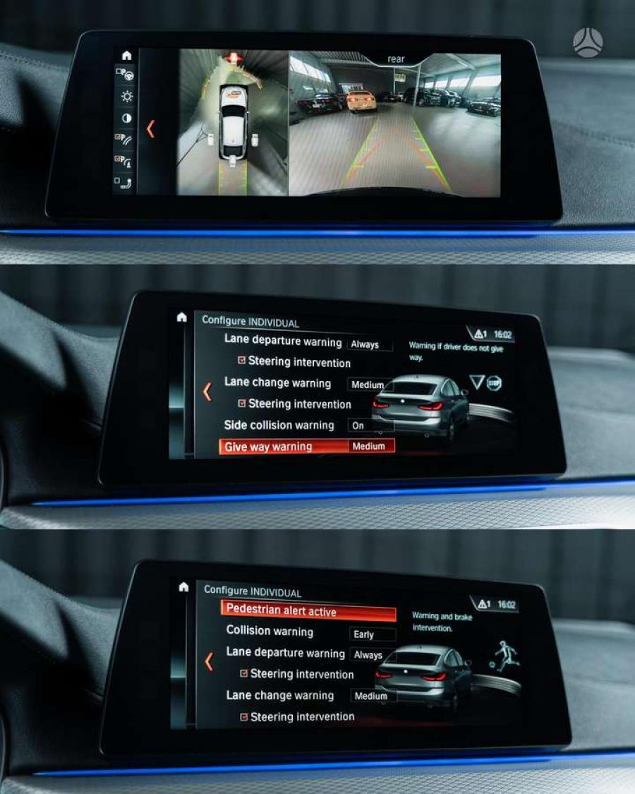 Синий БМВ 640 Gran Turismo 2018 в Вильнюс, объемом двигателя 2.99 л и пробегом 144 тыс. км за 29000 €, фото 34 на AUTOMOTO.COM.LV