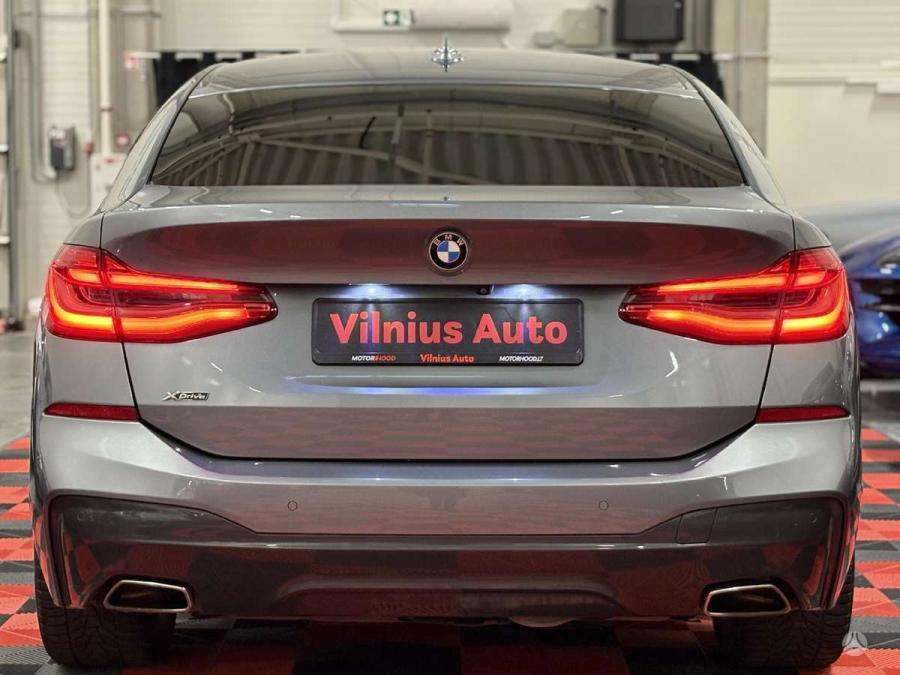 Grey BMW 640 Gran Turismo 2018 in Vilnius, with an engine capacity of 2.99 L and mileage of 155 thousand km for 29550 €, photo 5 on AUTOMOTO.COM.LV