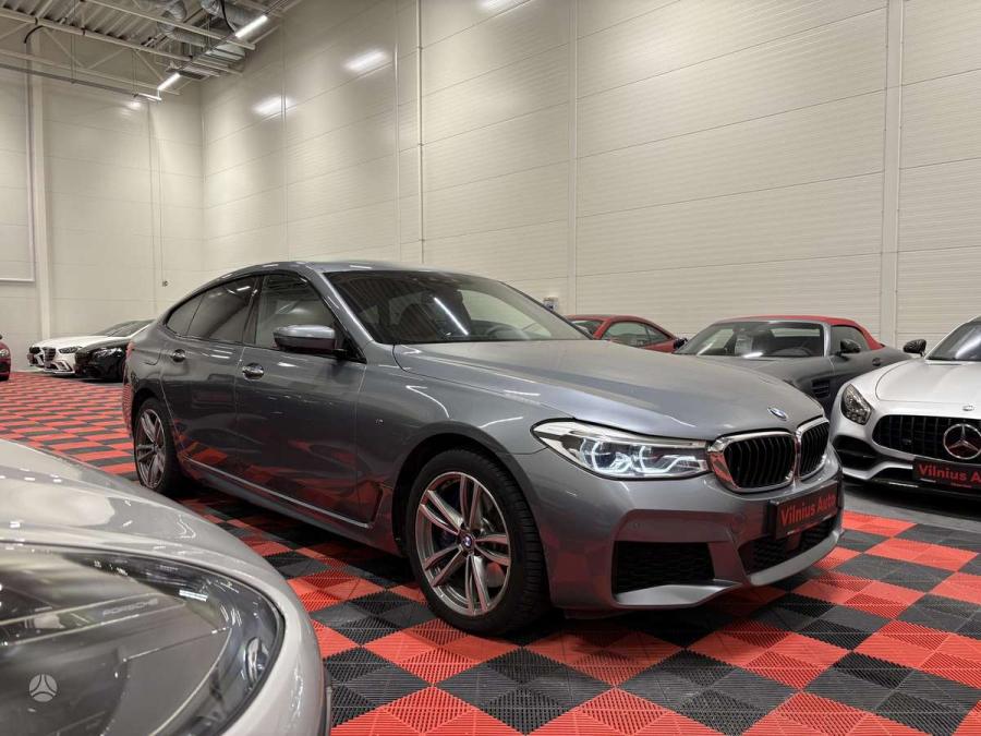 Grey BMW 640 Gran Turismo 2018 in Vilnius, with an engine capacity of 2.99 L and mileage of 155 thousand km for 29000 €, photo 3 on AUTOMOTO.COM.LV