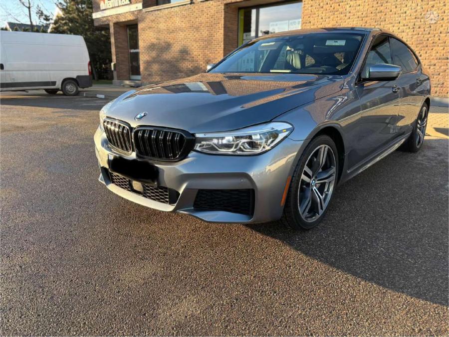 Grey BMW 640 Gran Turismo 2018 in Kaunas, with an engine capacity of 3.00 L and mileage of 197 thousand km for 25500 €, photo 3 on AUTOMOTO.COM.LV