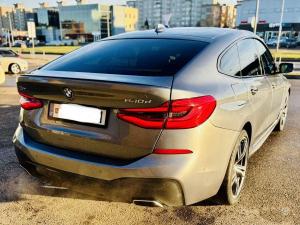 Grey BMW 640 Gran Turismo 2018 in Kaunas, with an engine capacity of 3.00 L and mileage of 197 thousand km for 25500 €, photo 4 on AUTOMOTO.COM.LV