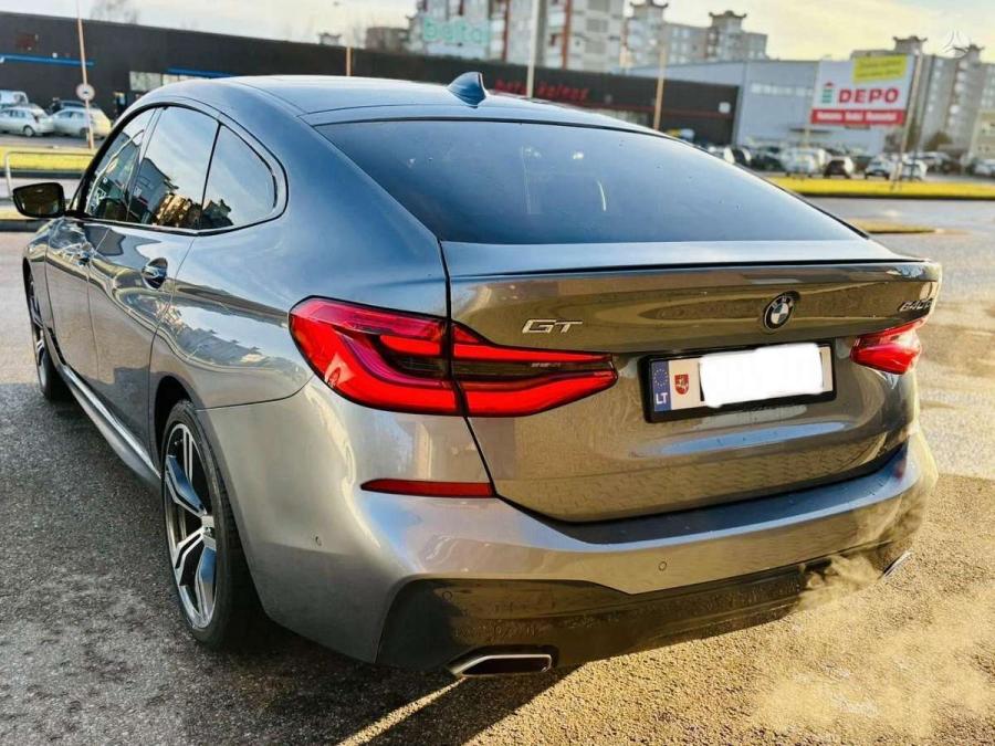 Grey BMW 640 Gran Turismo 2018 in Kaunas, with an engine capacity of 3.00 L and mileage of 197 thousand km for 25500 €, photo 5 on AUTOMOTO.COM.LV