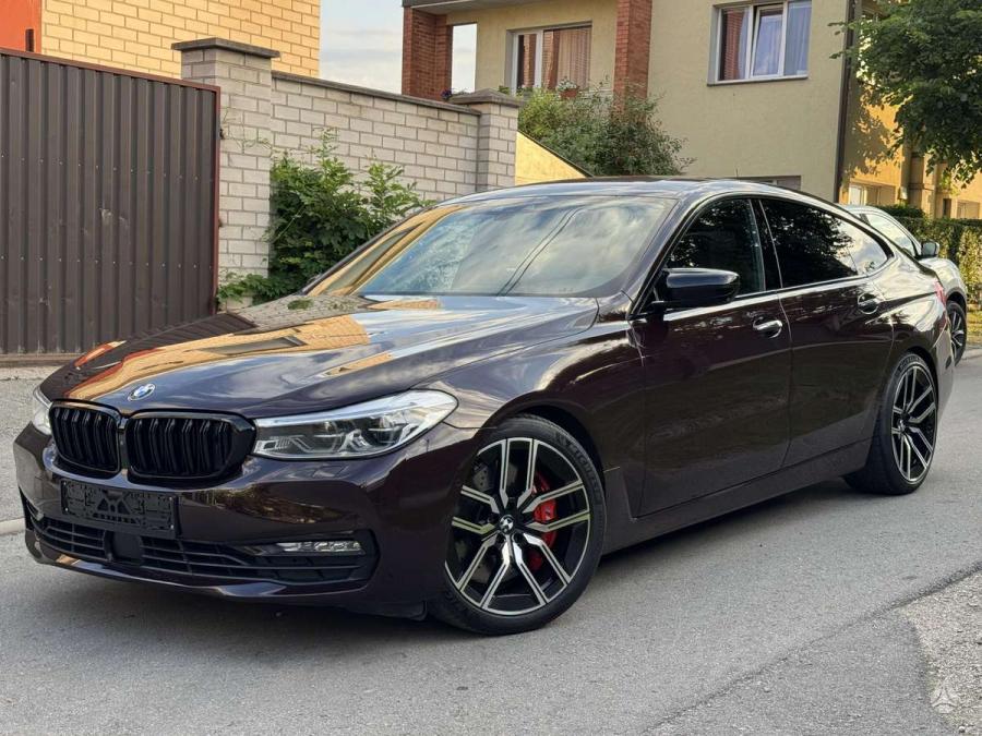 Sarkans BMW 640 Gran Turismo 2018 Šauļi, ar dzinēja tilpumu 3.00 L un nobraukumu 224 tūkst. km par 24200 €, foto 3 vietnē AUTOMOTO.COM.LV